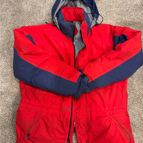 Eddie Bauer | Jackets & Coats | Vintage Eddie Bauer Red And Blue Goose ...
